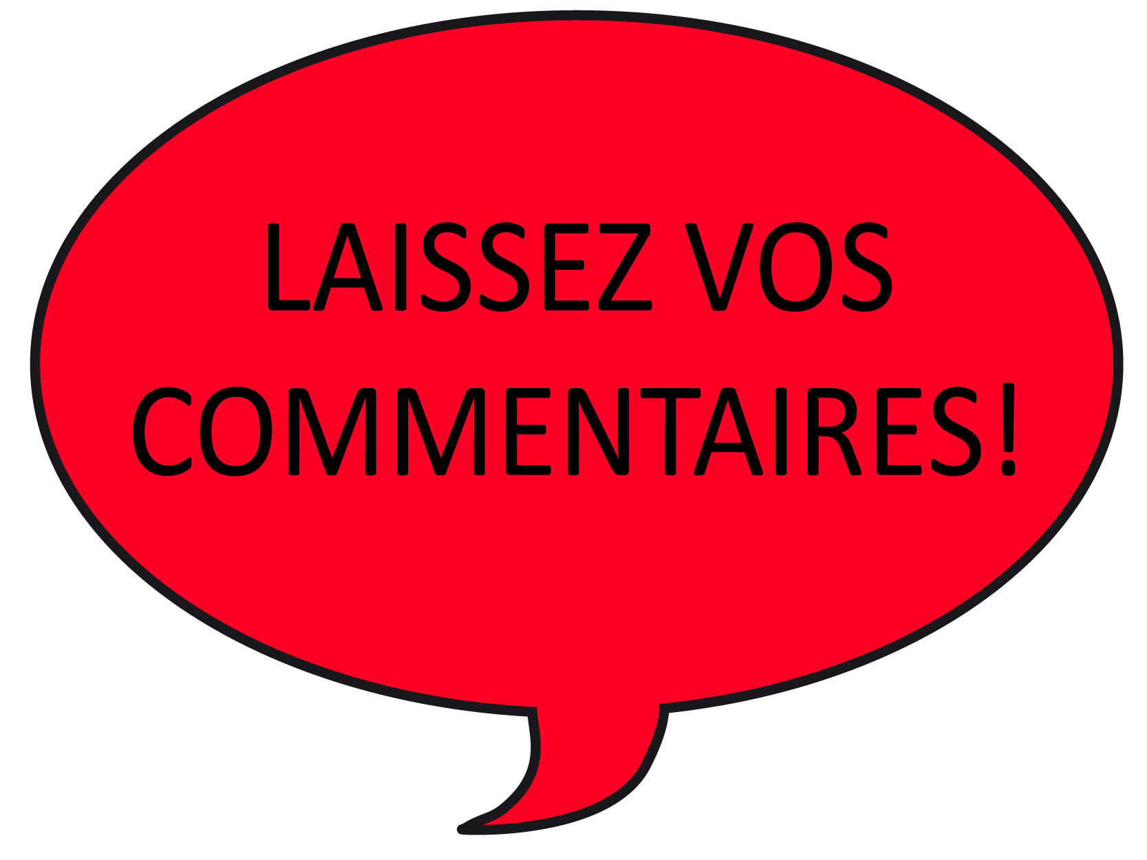 laissez vos commentaires – LES GALERIES POUR TOUS